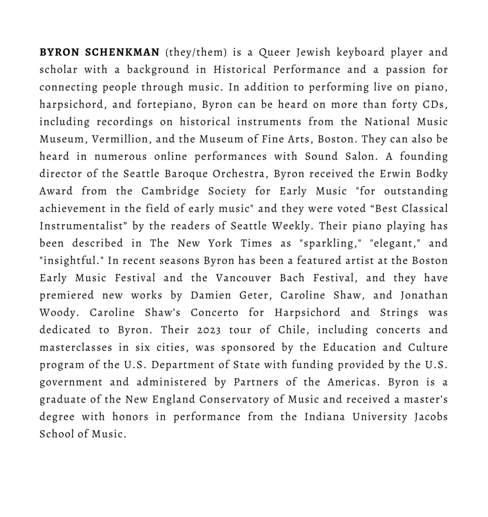 BYRON SCHENKMAN – HAYDN & CONTEMPORARIES – Capriccio Baroque